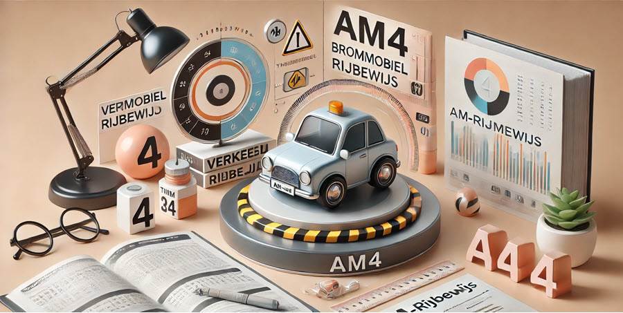 Brommobiel Rijbewijs - AM rijbewijs & AM4-rijbewijs
